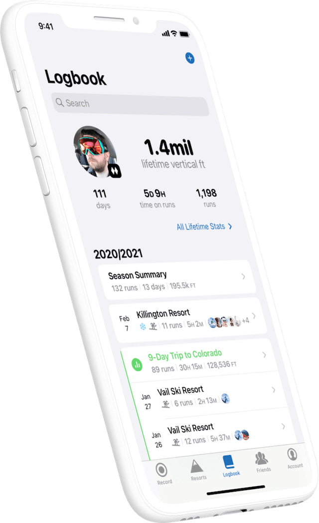 Slopes Ski & Snowboard - Track Your Winter Adventures